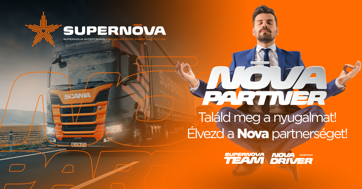 Supernova Intertrans – NovaPartner – A jövőd, a biztonságod, a sikered! - Supernova Intertrans